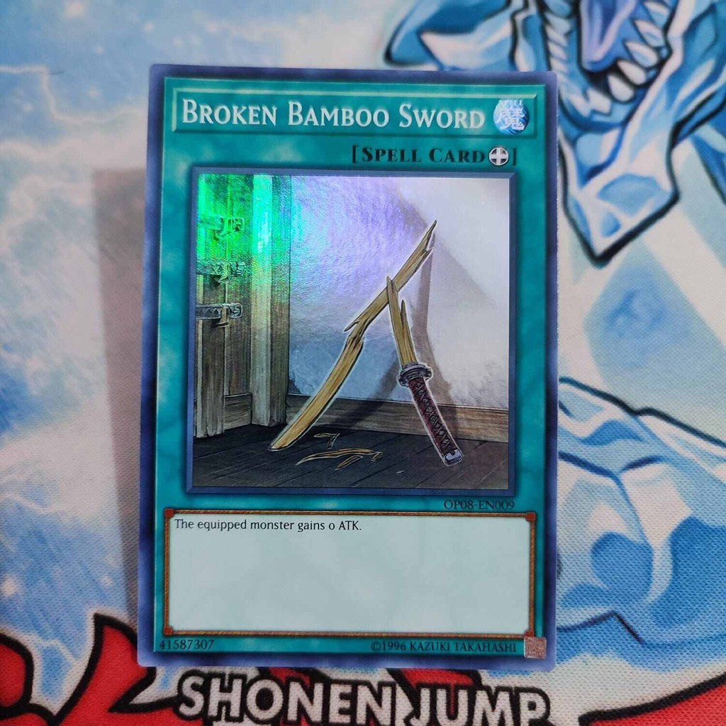 Jual yugioh broken bamboo sword OP08 super rare original | Shopee Indonesia