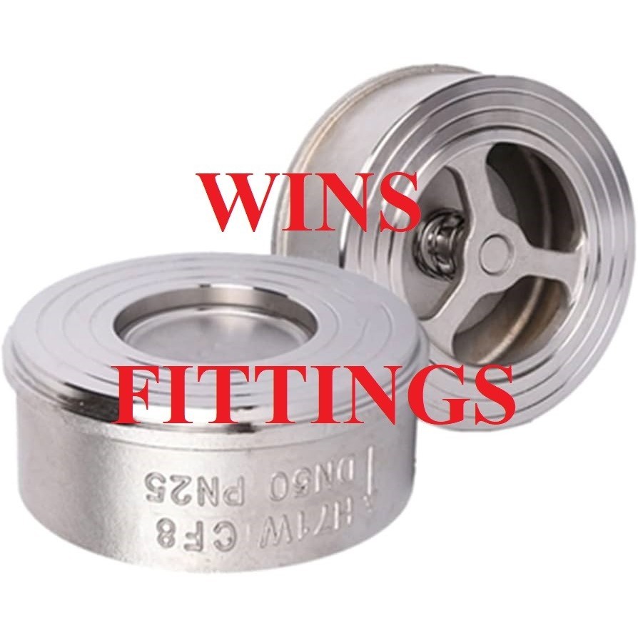 Jual Disco Check Valve 2,5" SS316 PN40 Wafer DCV 2-1/2" DN65 2,5 2-1/2 ...