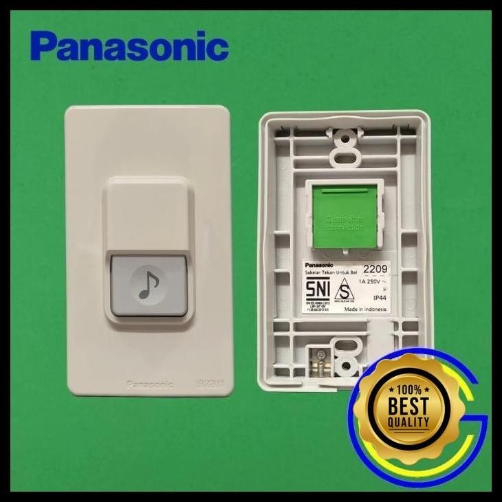 Jual Panasonic Wide Series Chime Egg331 Saklar Bell | Shopee Indonesia