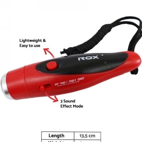 Jual Pluit Elektrik Peluit Electric Whistle Whistle Rox + Tas | Shopee ...