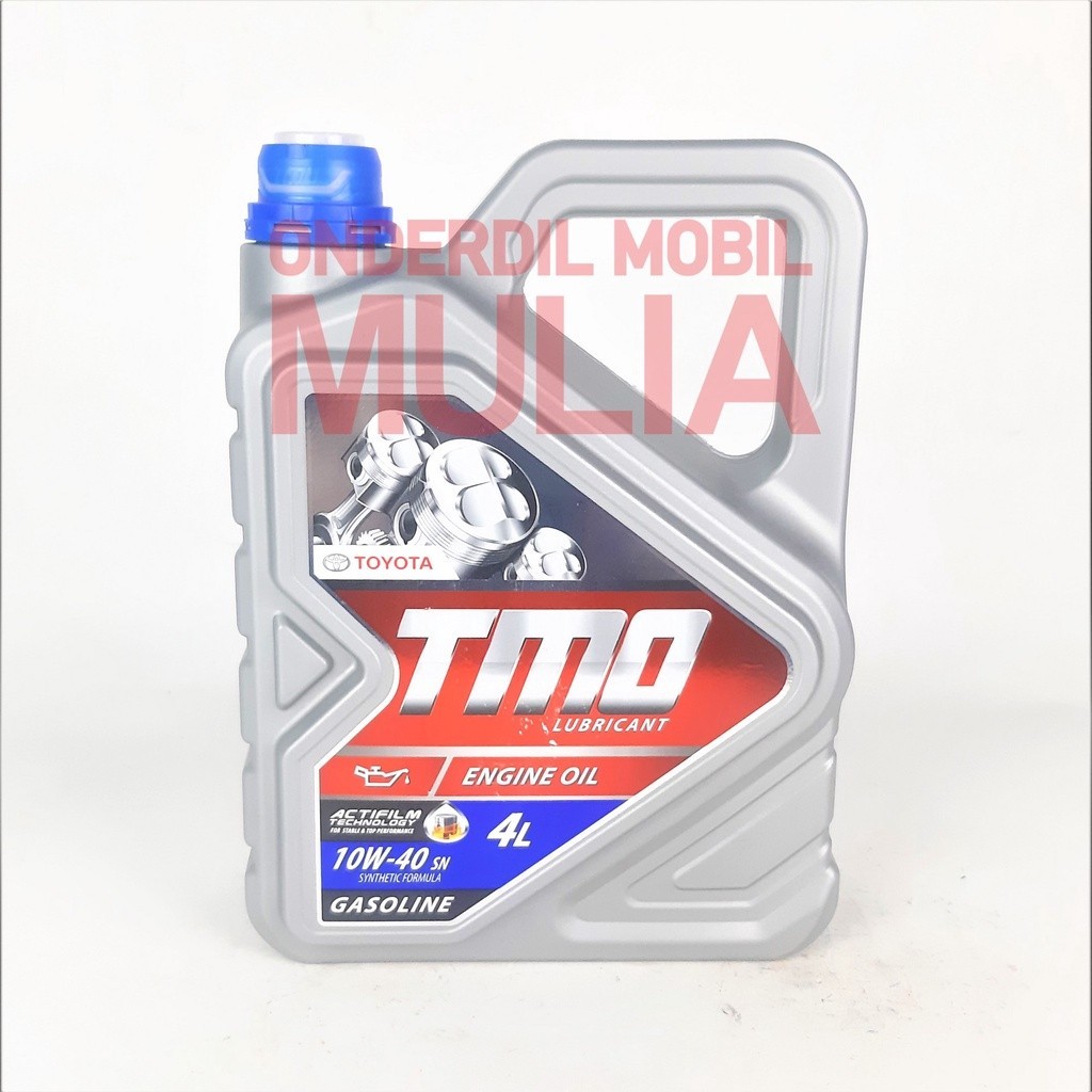 Jual OLI MESIN MOBIL TMO TOYOTA SAE 10W-40 SN 4L 4000ML | Shopee Indonesia