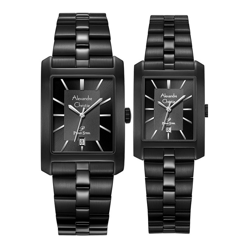 Jual Jam Tangan Couple Alexandre Christie Primo Steel AC 1019 BIPBA ...