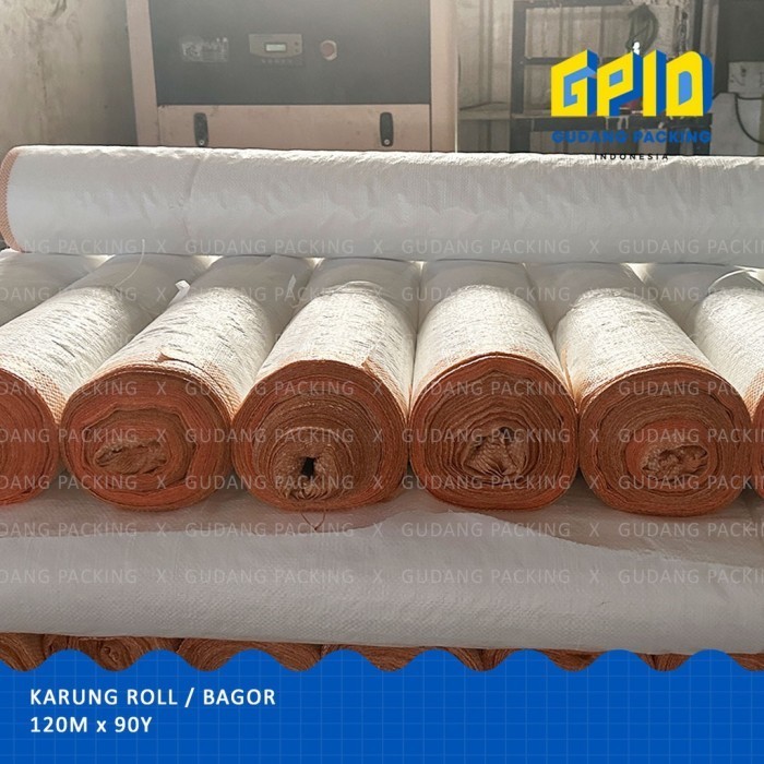 Jual GJC-928 Karung Bagor/ Karung Rol/ Karung Ngebal 120cm x 100 Yard ...