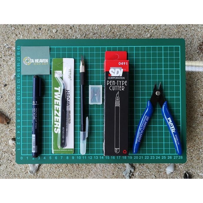Jual Gunpla Tool Set Paket A4 Basic - Alat Rakit Gundam Model Kit Tool | Shopee Indonesia
