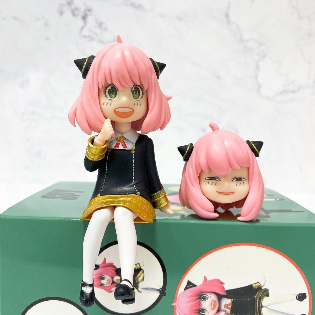 Jual Viral Anime Figure 17cm Anya Forger Spy x Family Figure ...