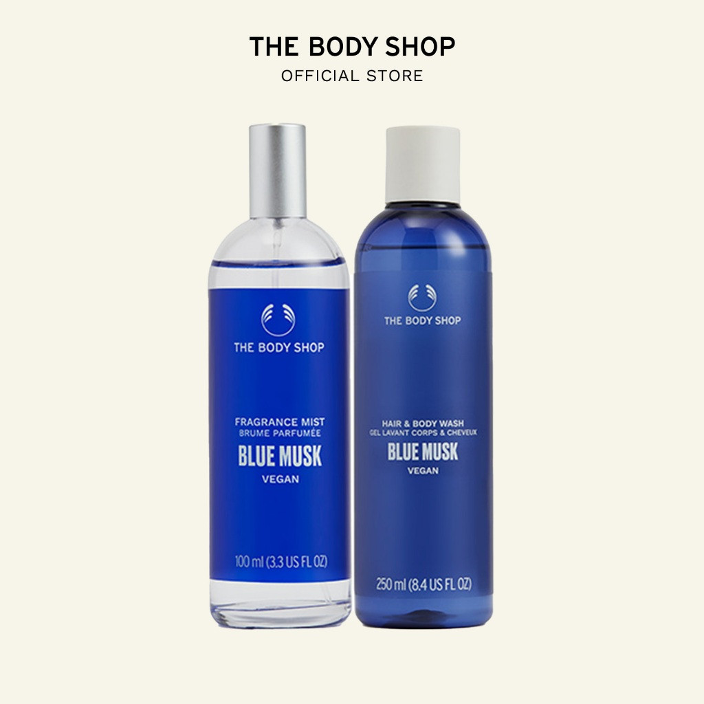 Jual The Body Shop Blue Musk Essential Bundle | Shopee Indonesia