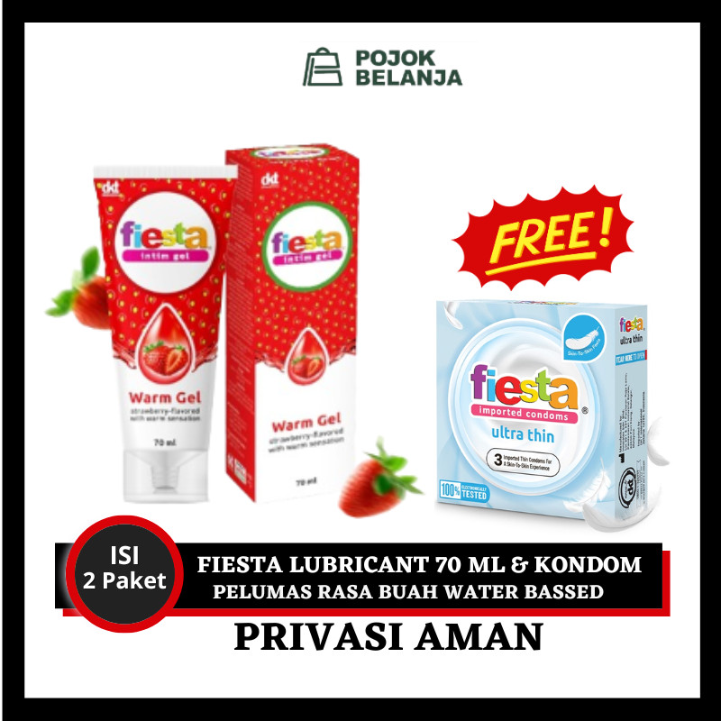 Jual Kondom Fiesta Ultra Thin isi 3 pcs Paket Untuk Pria & Fiesta ...
