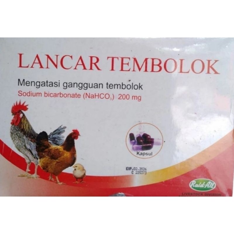 Jual 30 SASET LANCAR TEMBOLOK SEDUS OBAT AYAM TIDAK TURUN TELI | Shopee ...