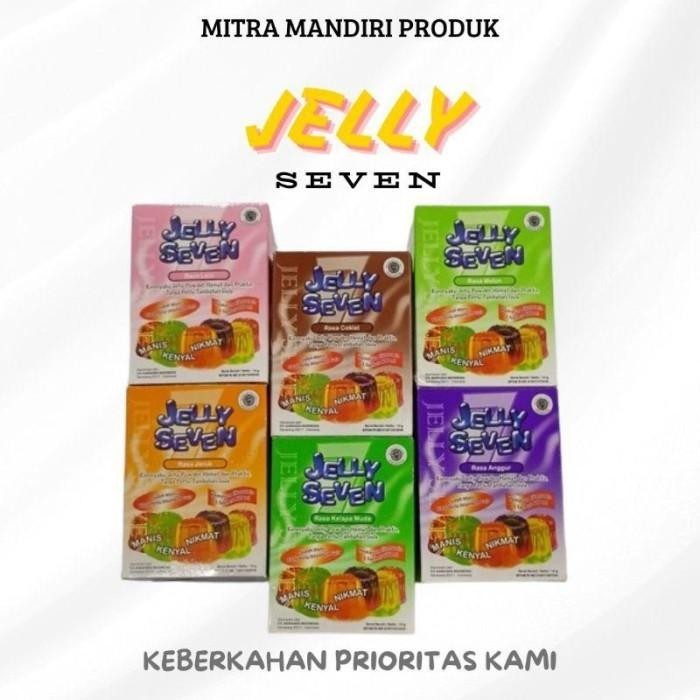 Jual Jelly seven Ekonomis 1 Box isi 12 x 14 gram | Shopee Indonesia