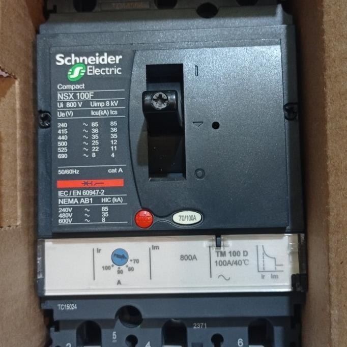 Jual mccb schneider NSX100F nsx 100f nsx100 3p 100a 80a 63a 50a | Shopee Indonesia