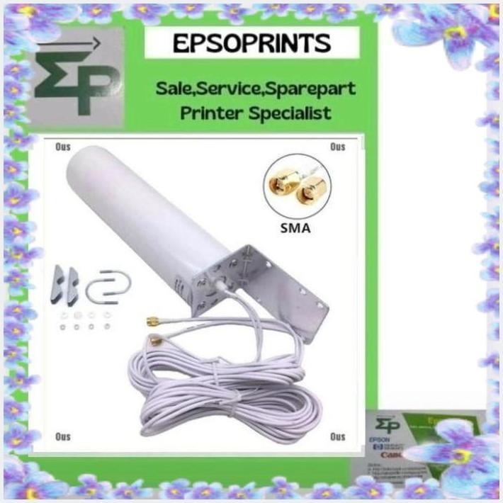 Jual [EPS] ANTENA MODEM ROUTER GSM WIFI 4G OMNI OUTDOOR DUAL SMA ...