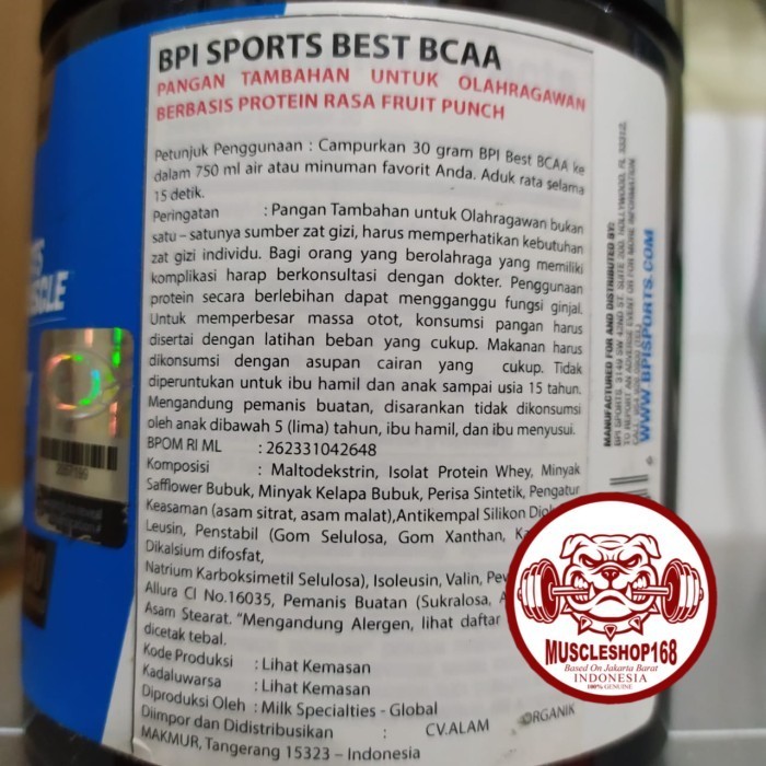 Jual Bpi Best Bcaa 30 Serving | Shopee Indonesia