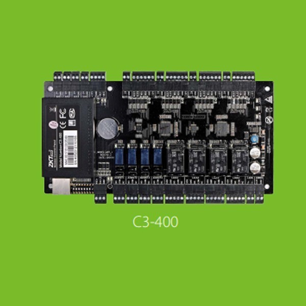 Jual New Access Control Panel Zkteco C3-400 With Box + Psu Paket Akses ...