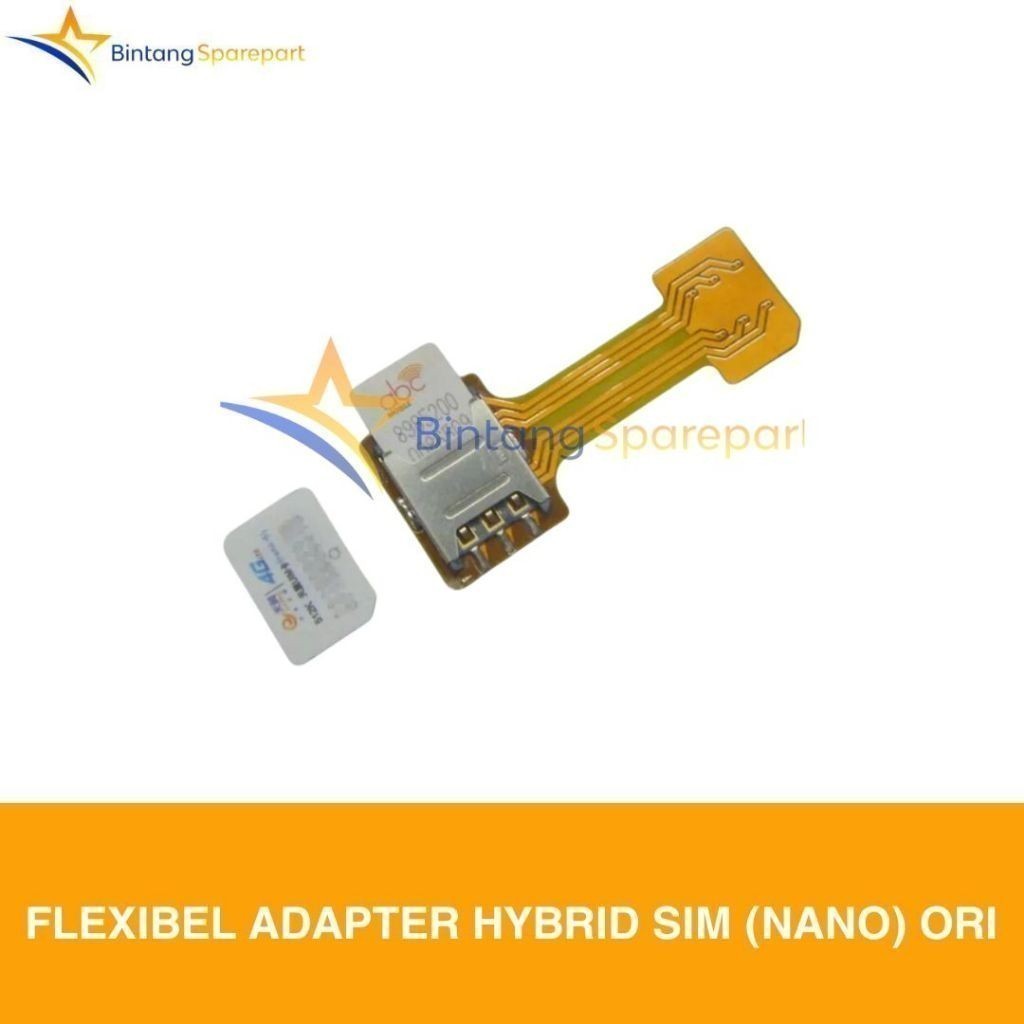 Jual FLEXIBEL ADAPTER HYBRID SIM (NANO) ORI | Shopee Indonesia