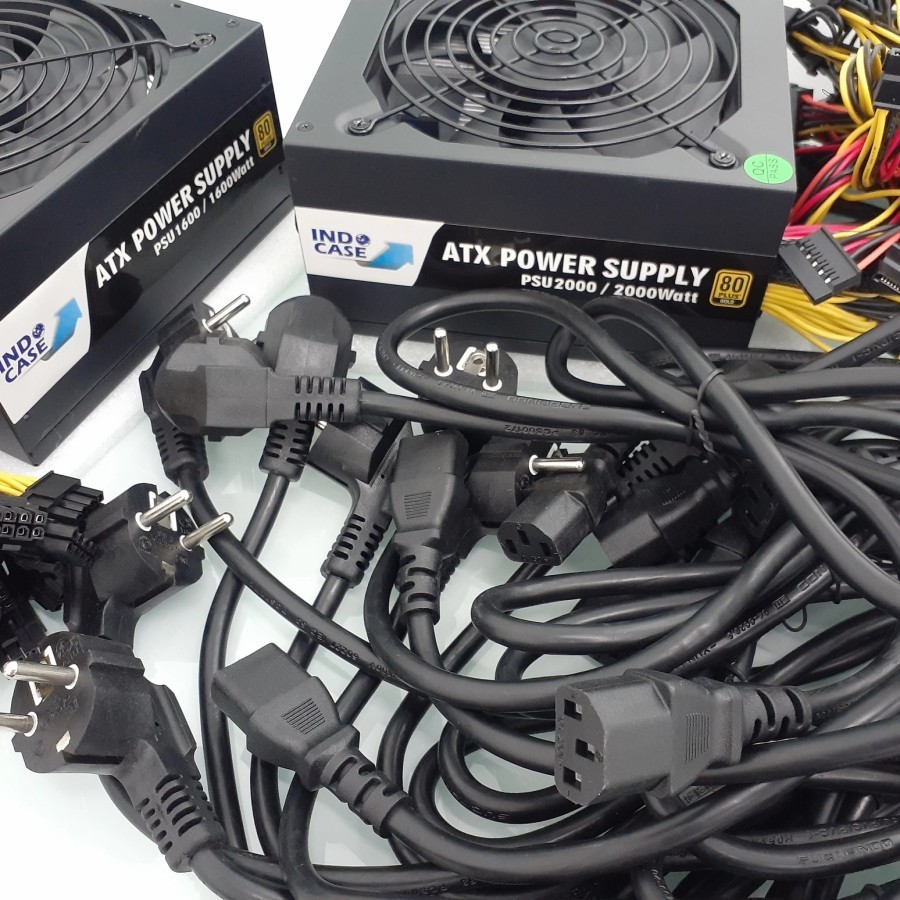 Jual KABEL POWER CPU,PSU,UPS KABEL POWER CORD AC16A 250V SNI 1,5M 3X1 ...
