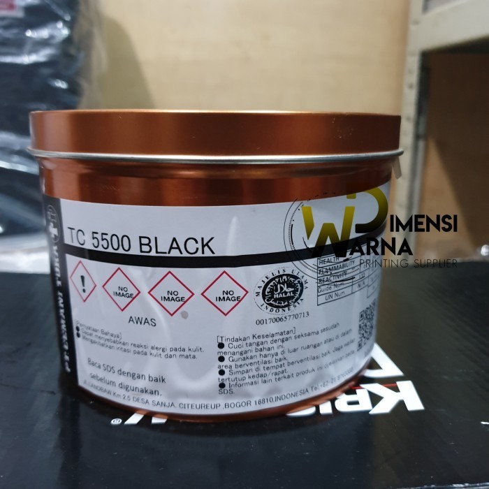 Jual Tinta Offset Cemani Toka - TC 5500 Black | Shopee Indonesia