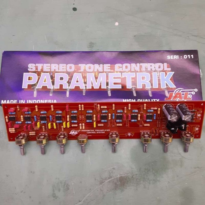 Jual Kit Parametrik Parametric Tone Control Stereo Jal / Kit Parametrik ...
