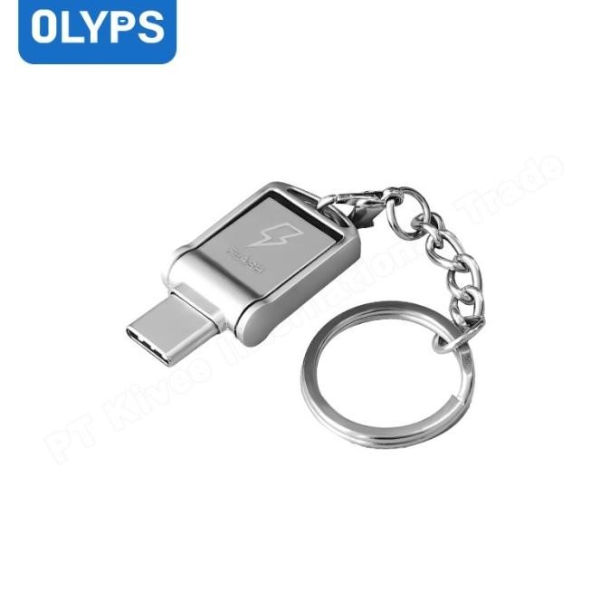 Jual OLYPS Flashdisk OTG TYPE C USB 128GB/64GB High Speed Flash Drive ...
