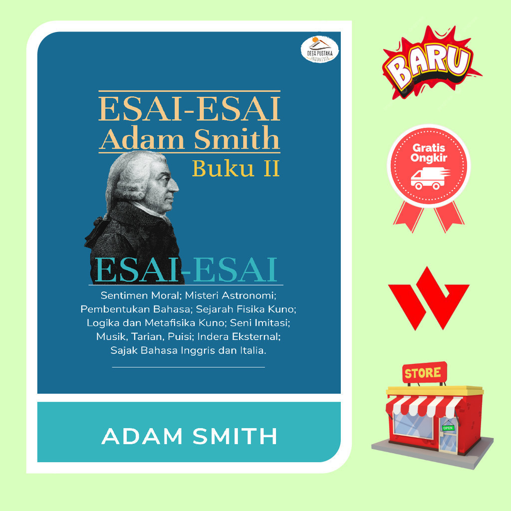 Jual Buku Esai Esai Adam Smith Buku II - Adam Smith | Shopee Indonesia