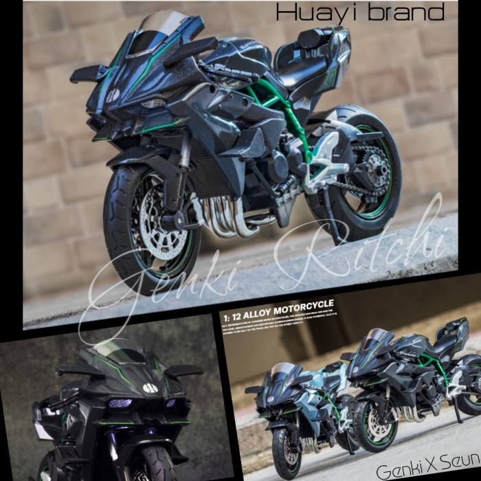 Jual Diecast Super Bike Kawasaki Ninja H2R Skala 1:12 Diecast Sepeda Motor | Shopee Indonesia