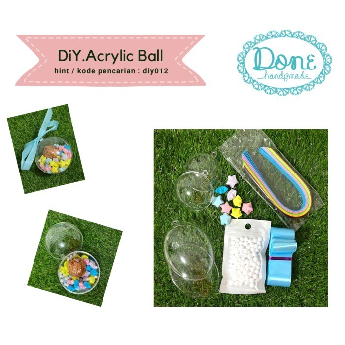 Jual Done handymade diy paper art origami kertas easter egg diy012 ...