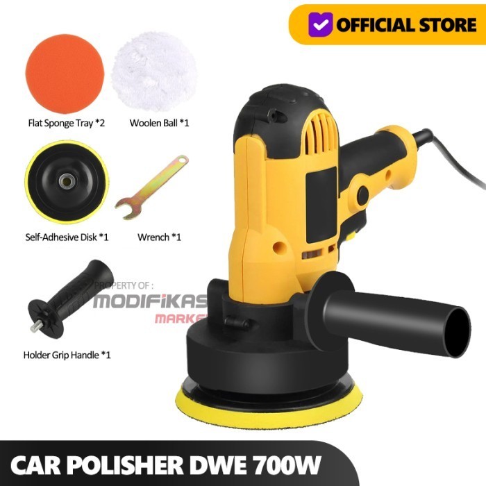 Jual Mesin Poles Hand Car Polisher Alat Poles Body Mobil Motor 5" 5Inch ...