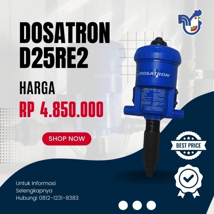 Jual Dosatron D25 Re2 Dosis 0,2 - 2 % - Peralatan Ternak Unggas | Shopee Indonesia