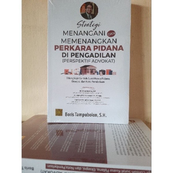 Jual STRATEGI MENANGANI DAN MEMENANGKAN PERKARA PIDANA DI PENGADILAN ...
