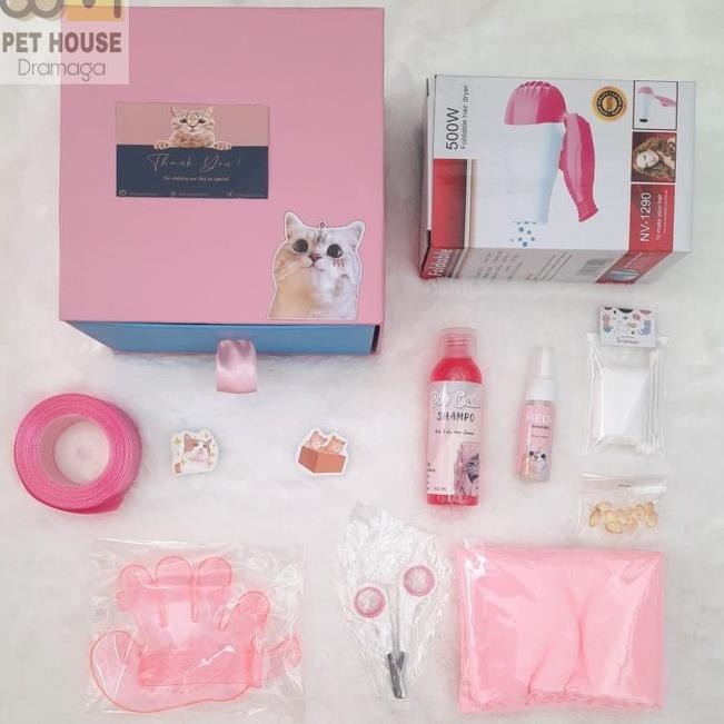 Jual Hampers Groong Kucing | Gift Box | Peralatan Mandi Lengkap Lucu ...