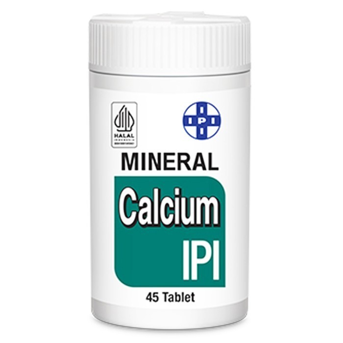 Jual IPI Mineral Calcium 45 Tablet - Mempertahankan Kekuatan Tulang dan ...