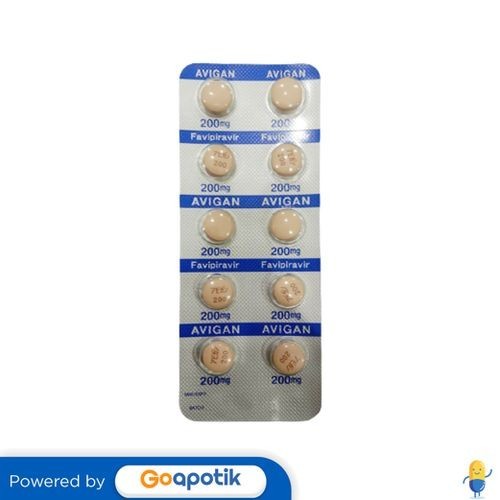 Jual AVIGAN 200 MG STRIP 10 TABLET | Shopee Indonesia
