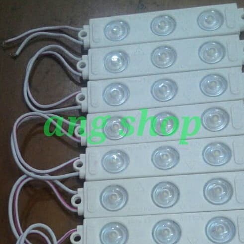 Jual HOT PROMO Modul 2835 3 Led 220V Putih 9820 Modul AC 2835 3 Mata ...