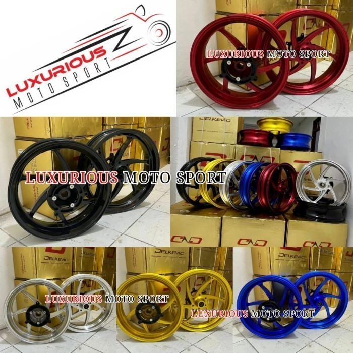 Jual Ready velg delkevic double disc xmax connected velg DND double ...