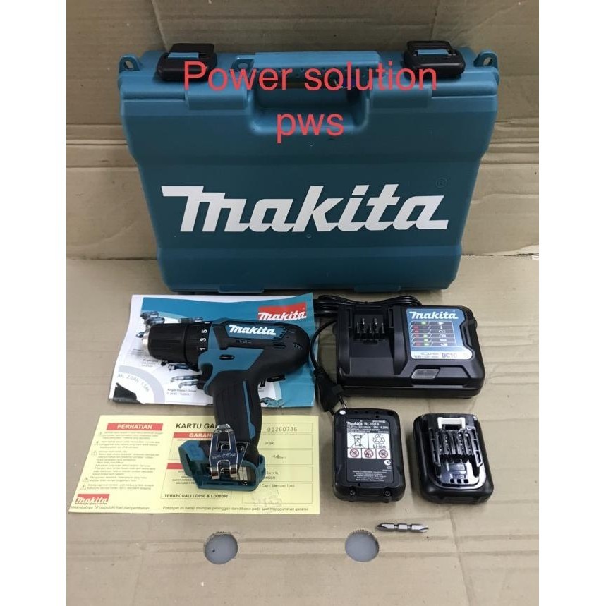 Jual Mesin Bor Baterai Cordless Drill Makita DF 333 D / DF333D | Shopee ...