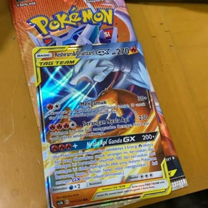 Jual KARTU TCG POKEMON INDONESIA - RESHIRAM CHARIZARD GX TAGTEAM RR HEMAT | Shopee Indonesia