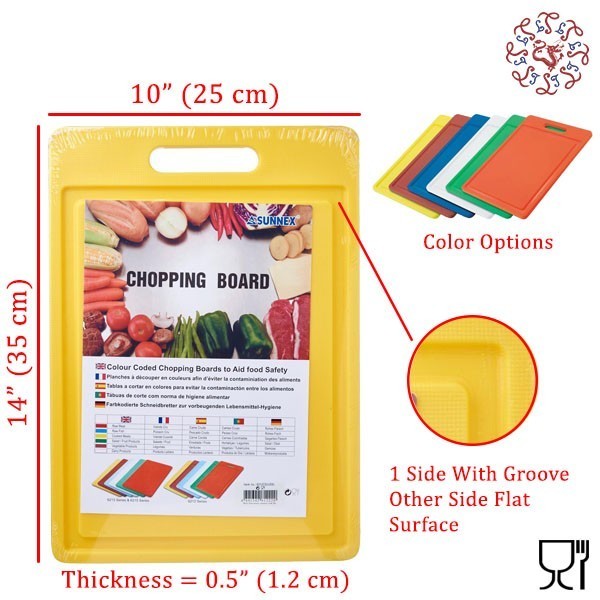 Jual Sunnex Kitchen Chopping / Cutting Board / Talenan Dapur 25 X 35 Cm ...