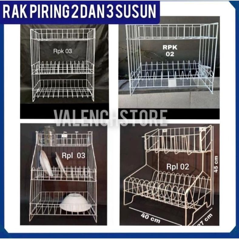 Jual Rak Piring 3 Susun Anti Karat Rpl Dan Rpk Gratis Ongkir | Shopee ...