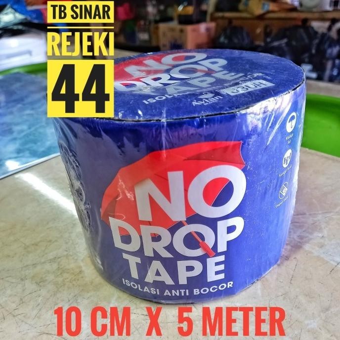 Jual NO DROP TAPE ISOLASI ANTI BOCOR BITUMEN BETON TALANG ATAP PIPA GENTENG GM | Shopee Indonesia