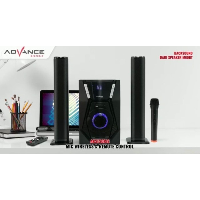 Jual Populer Advance M60Bt Speaker Aktif Soundbar Bluetooth/Speaker ... Jual Populer Advance M60Bt Speaker Aktif Soundbar Bluetooth/Speaker ...