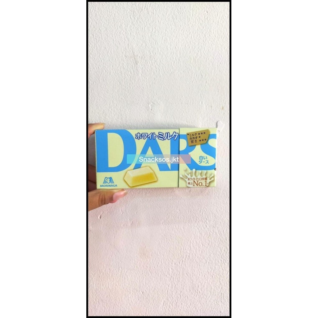 Jual Morinaga Dars Milk Chocolate / White Chocolate / Bitter Dark Chocolate | Shopee Indonesia