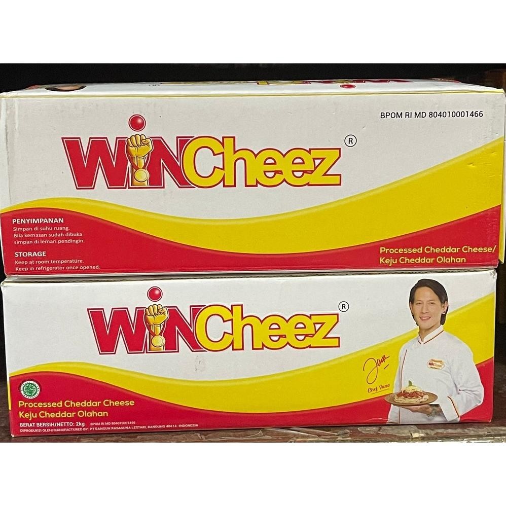 Jual (DISKON) Keju Wincheez Cheddar Cheese 2kg | Shopee Indonesia