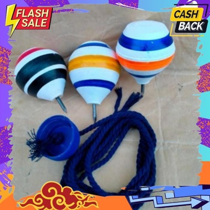 Jual TODAY MAINAN GANGSING KAYU PANGGALAN MAINAN ANAK TRADISINAL GASING ...