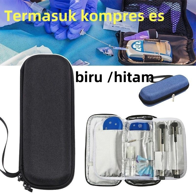 Jual Tas Insulin Cooler Bag Portable Insulin Bag Cooler Bag Insulin Tempat Insulin Tas ...