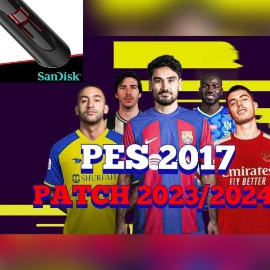 Jual Flashdisk 32Gb Isi Game Pes 2017 Update Transfer Pemain 2023-2024 ...