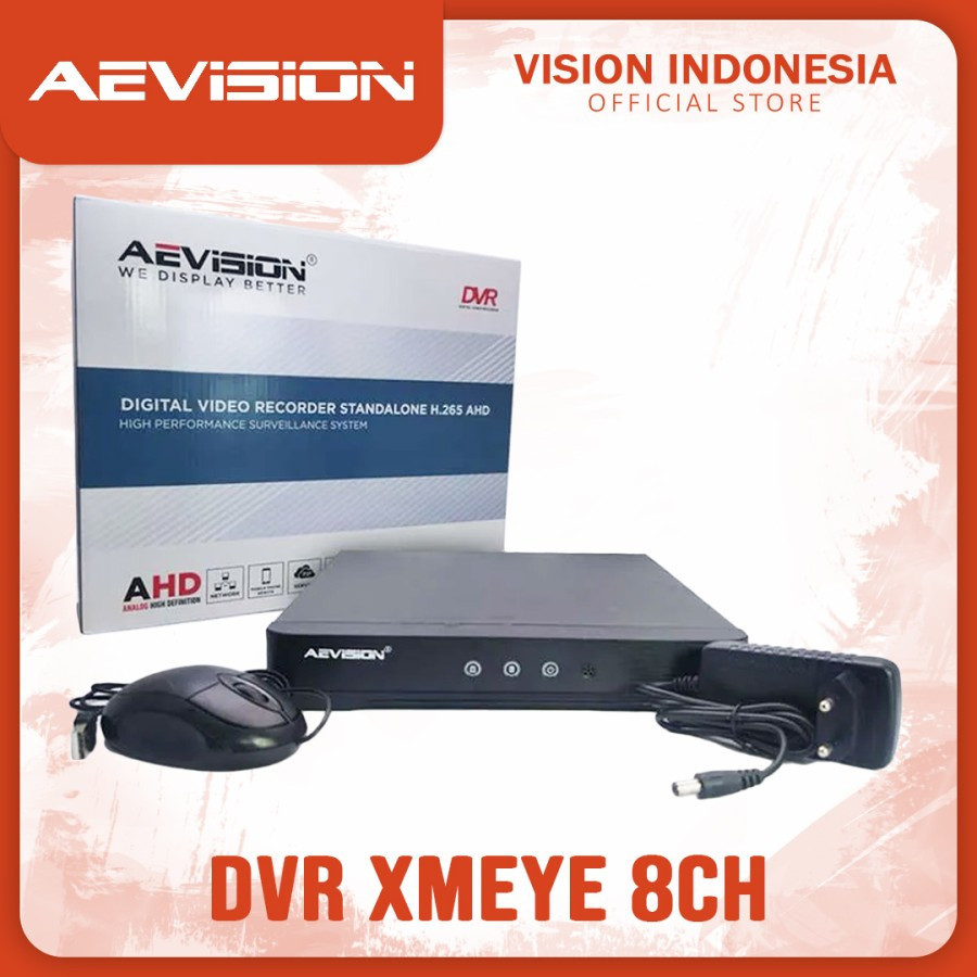 Jual NEW SERIES DVR XMEYE 8CH 8 CHANNEL 5MP SUPPORT AUDIO ALL CHANNEL ORIGINAL QUALITY | Shopee ...