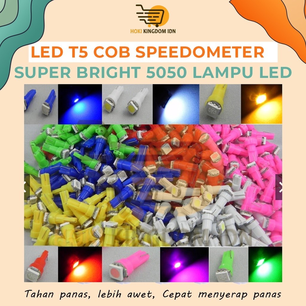 Jual Lampu LED T5 COB Speedometer / SUPER BRIGHT | Shopee Indonesia