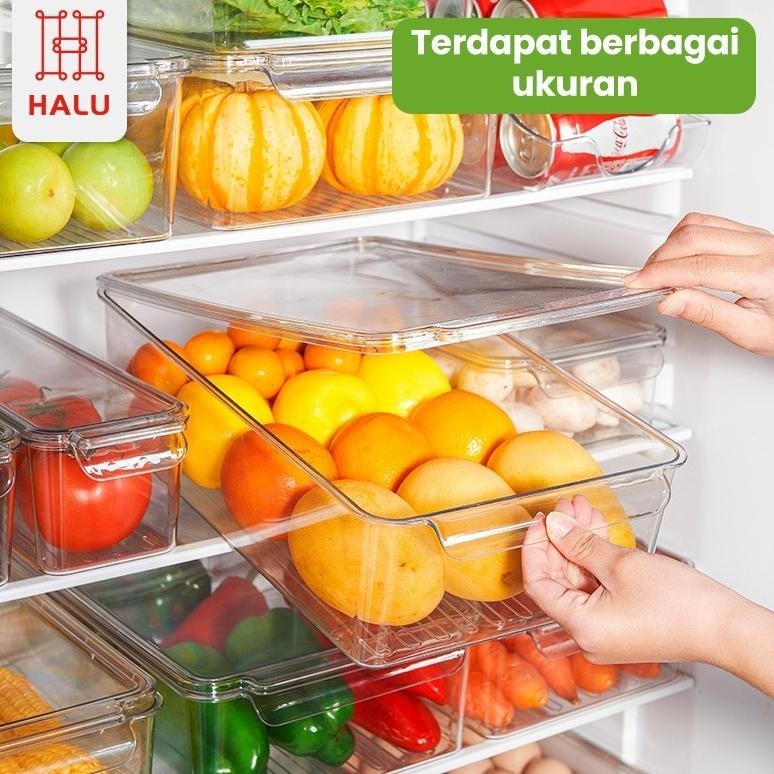 Jual Tempat Penyimpanan Makanan Serbaguna Kontainer Box Kulkas Akrilik ...
