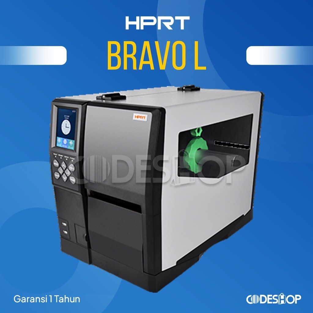 Jual Printer Barcode HPRT Bravo L Industrial Cetak Label USB + Serial ...