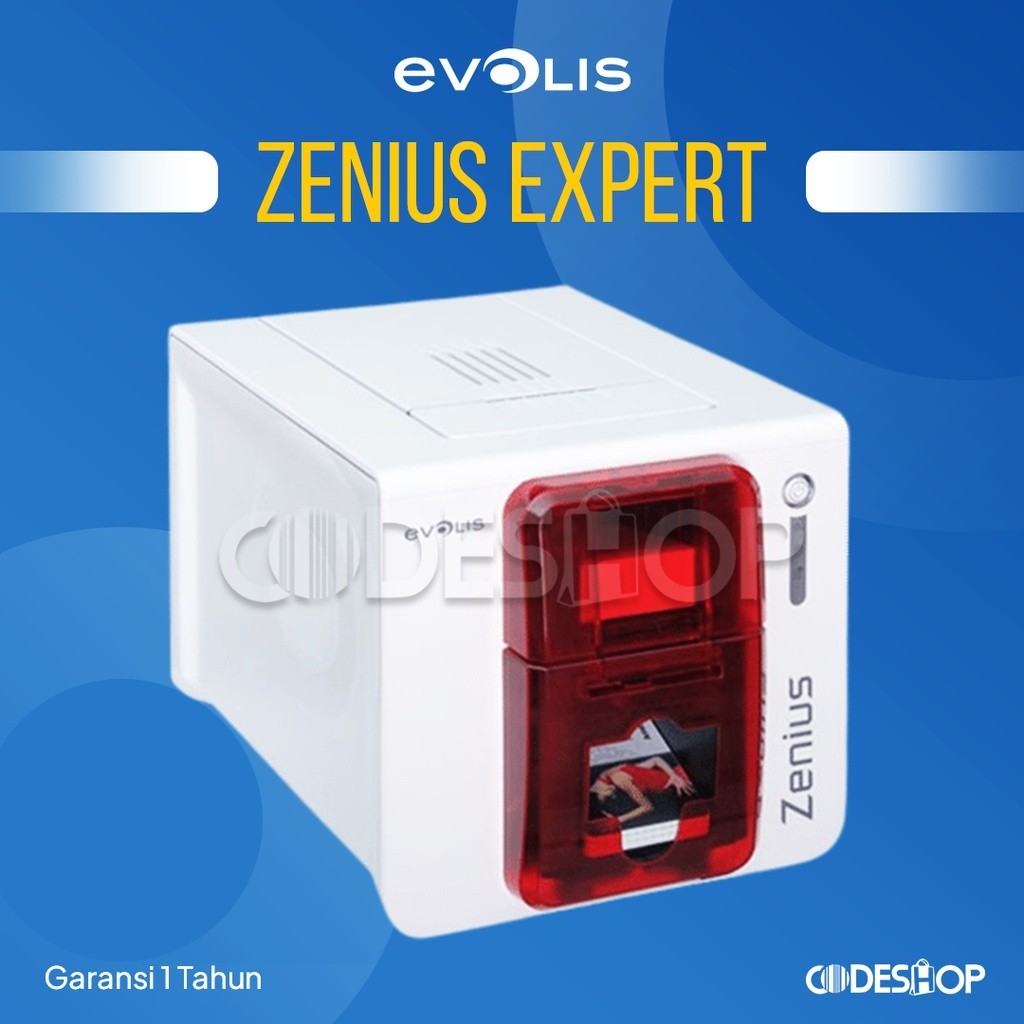 Jual Printer Kartu Evolis Zenius (Expert) Cetak ID Card Single Side ...