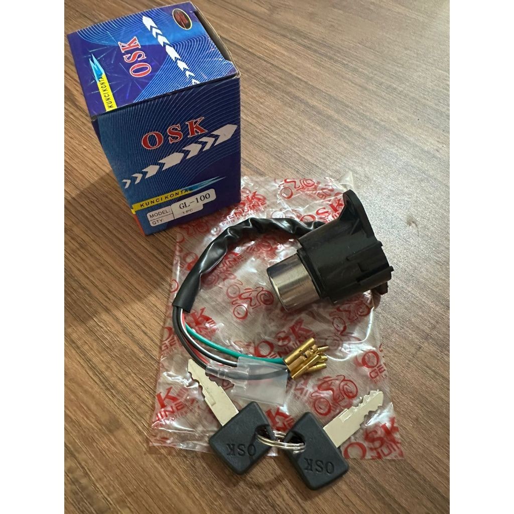 Jual Kunci Kontak Only GL 100 Key Set Motor OSK | Shopee Indonesia